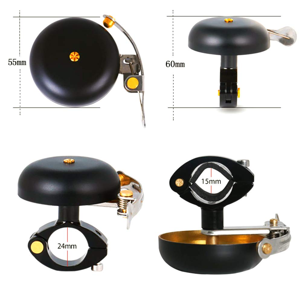 Bike Bell,Classic Brass Bicycle Ring Bell Horn Nice Loud Tone Cycling Accessories
