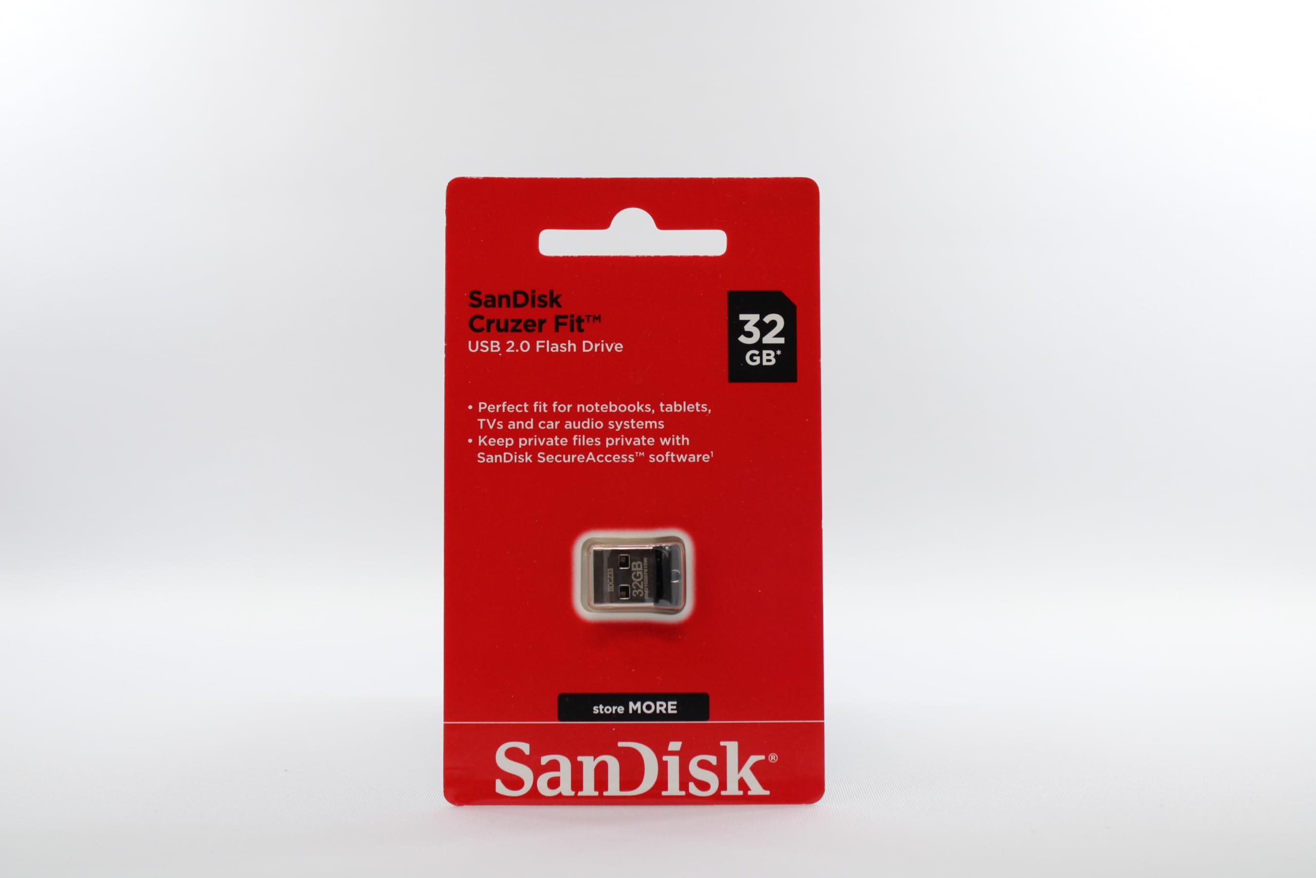 SanDisk 32GB Cruzer Fit USB 2.0 Flash Drive - SDCZ33-032G-G35