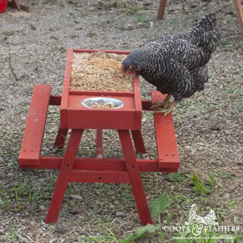 Coops & Feathers Chick-Nic Table (Barn Red)