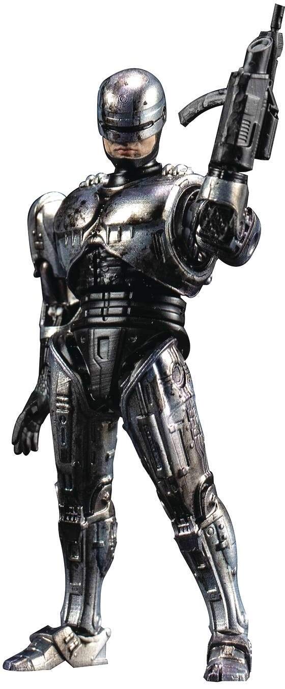 Hiya Toys Robocop 3: Battle Damaged Robocop 1:18 Scale Action Figure, Multicolor