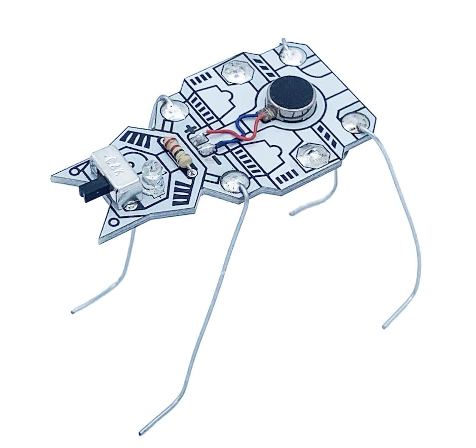 CAT-CAT Walker | Soldering Kit | DIY Electronics Kit for STEM and STEAM Students | Intermediate Hardware Design Kit | Brushbot Electronics Kit