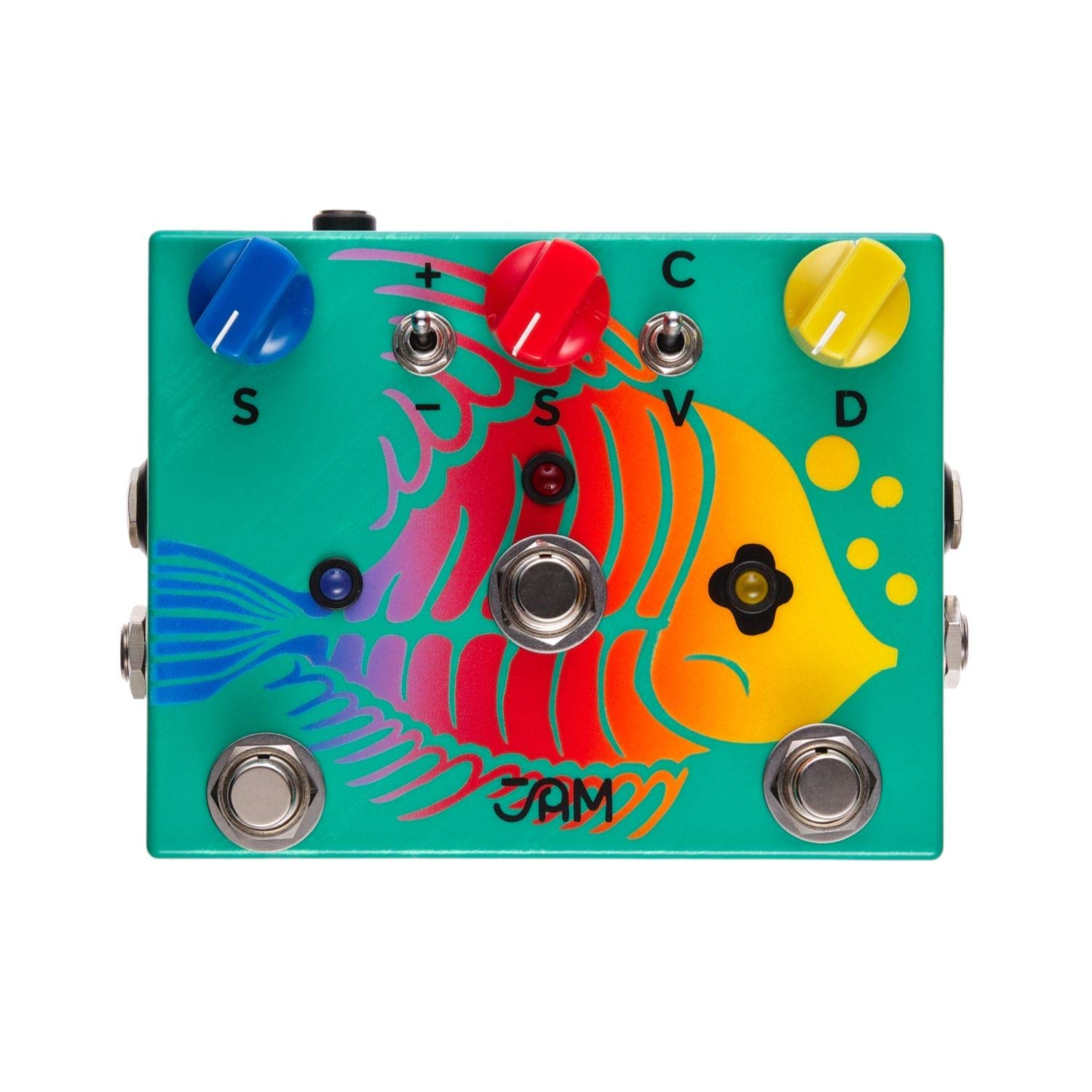 JAM Pedals Ripply Fall RetroVibe Chorus/Vibrato/Phaser Pedal