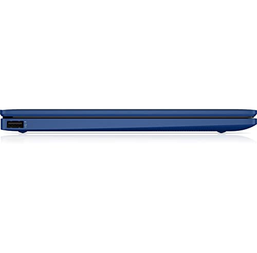 HP Chromebook 11.6-inch HD Screen Laptop, MediaTek MT8183, 4 GB RAM, 64 GB eMMC, Google Chrome OS, USB-C Port, Camera, Small Size Netbook Computer (11a-na0090nr, 2022, Indigo Blue) (Renewed)