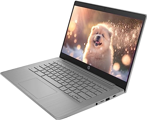 HP Chromebook 14 Inch Laptop for College Students, School, Intel Celeron Processor N4120, 4GB DDR4 RAM, 64GB eMMC, Chrome OS, 720p Webcam, HDMI, Modern Gray, PCM