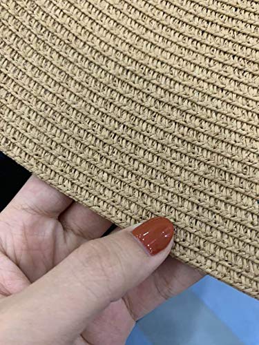 Beach Hat Oversized Sun Straw Hat Wide Brim Floppy Foldable Hats for Women Anti-UV Sun Protection Roll up Cap Cover Summer Beach Sun Large Brim Hat