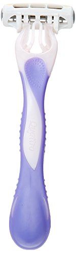 Schick Quattro Womens Disposable Razors for Sensitive Skin, 3 Count, Pack of 2