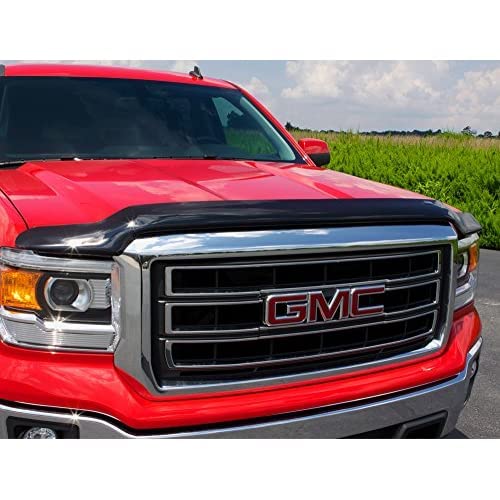 Auto Ventshade [AVS] Hoodflector/Bug Shield | 2015 - 2020 Ford F - 150 (Excludes Raptor)| Medium Profile - Smoke, 1 pc. | 21957
