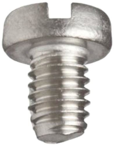 Small Parts 18-8 Stainless Steel Machine Screw, Plain Finish, Cheese Head, Slotted Drive, Meets DIN 84, 30mm Length, Fully Threaded, M6-1 Metric Coarse Threads (Pack of 25)