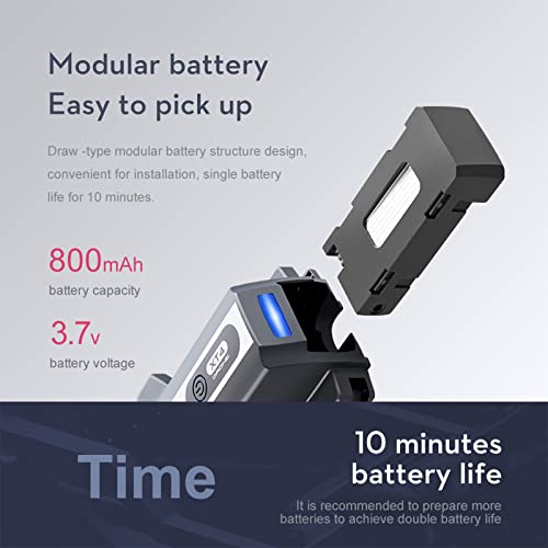 Hedgx Mini WiFi FPV Drone With 4K HD Dual Camera Altitude Hold Mode Foldable RC Drone Quadcopter Circle Fly, Route Fly, Altitude Hold, Headless Mode, Gift for Family