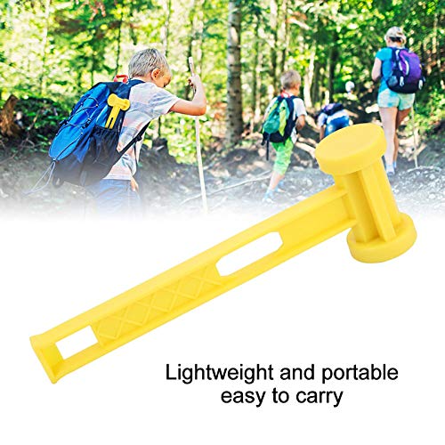 AUHX Portable Tent Hammer Hammer Plastic Ground Nails Hammer Other Outdoors Activities for Knock The Stake and peg to The Groud