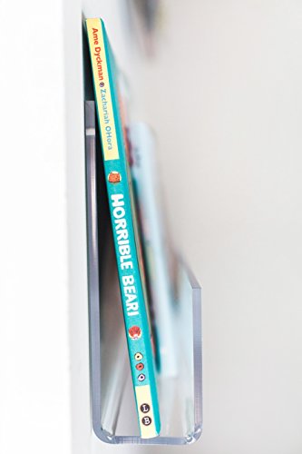 Peekaboo Clear Acrylic Shelves (24") - Set of 2