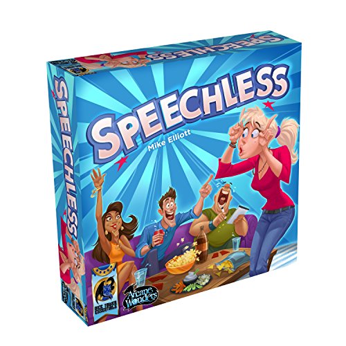 Arcane Wonders Speechless Party Game, Blue