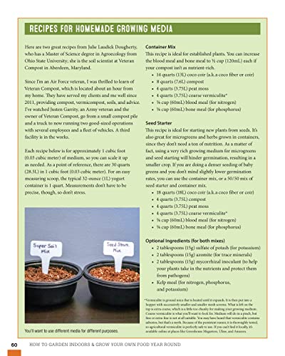 How to Garden Indoors & Grow Your Own Food Year Round: Ultimate Guide to Vertical, Container, and Hydroponic Gardening (Creative Homeowner) Vegetables, Herbs, DIY Projects, Composting, Lights, & More