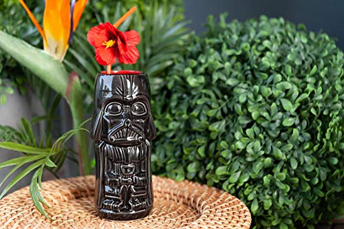 Geeki Tikis Star Wars Darth Vader Mug | Official Star Wars Collectible Tiki Style Ceramic Cup | Holds 14 Ounces