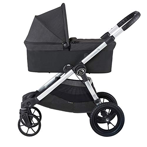 Baby Jogger City Select Stroller with Deluxe Pram | Baby Stroller with 16 Ways to Ride | Deluxe Pram Bassinet for Infants & Toddlers, Jet