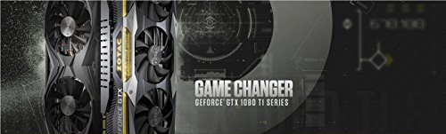 ZOTAC GeForce GTX 1080 Ti AMP Edition 11GB GDDR5X 352-bit PCIe 3.0 Gaming Graphics Card VR Ready(ZT-P10810D-10P)