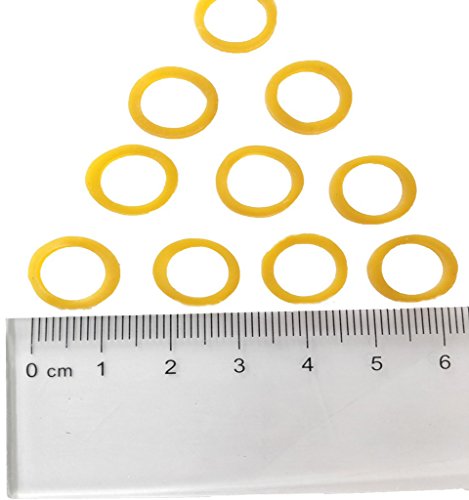 PET SHOW 1000pcs 100G/Pack Bulk Dog Rubber Bands for Hair Grooming DIY Hair Bows Top Knots for Puppies Cats Farm Animals Small Medium Large Dogs