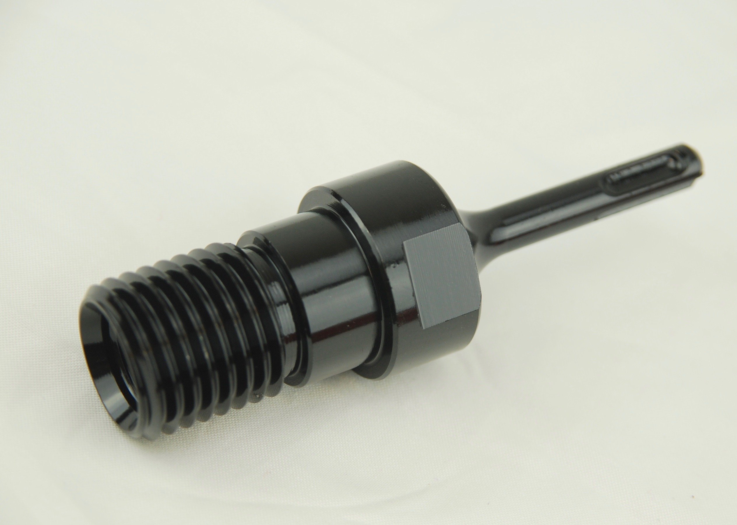 SDS Plus (TE-C) to 1-1/4" Male Concrete Core Bit to Masonary Drill Adapter by BLUEROCK Tool Model #16