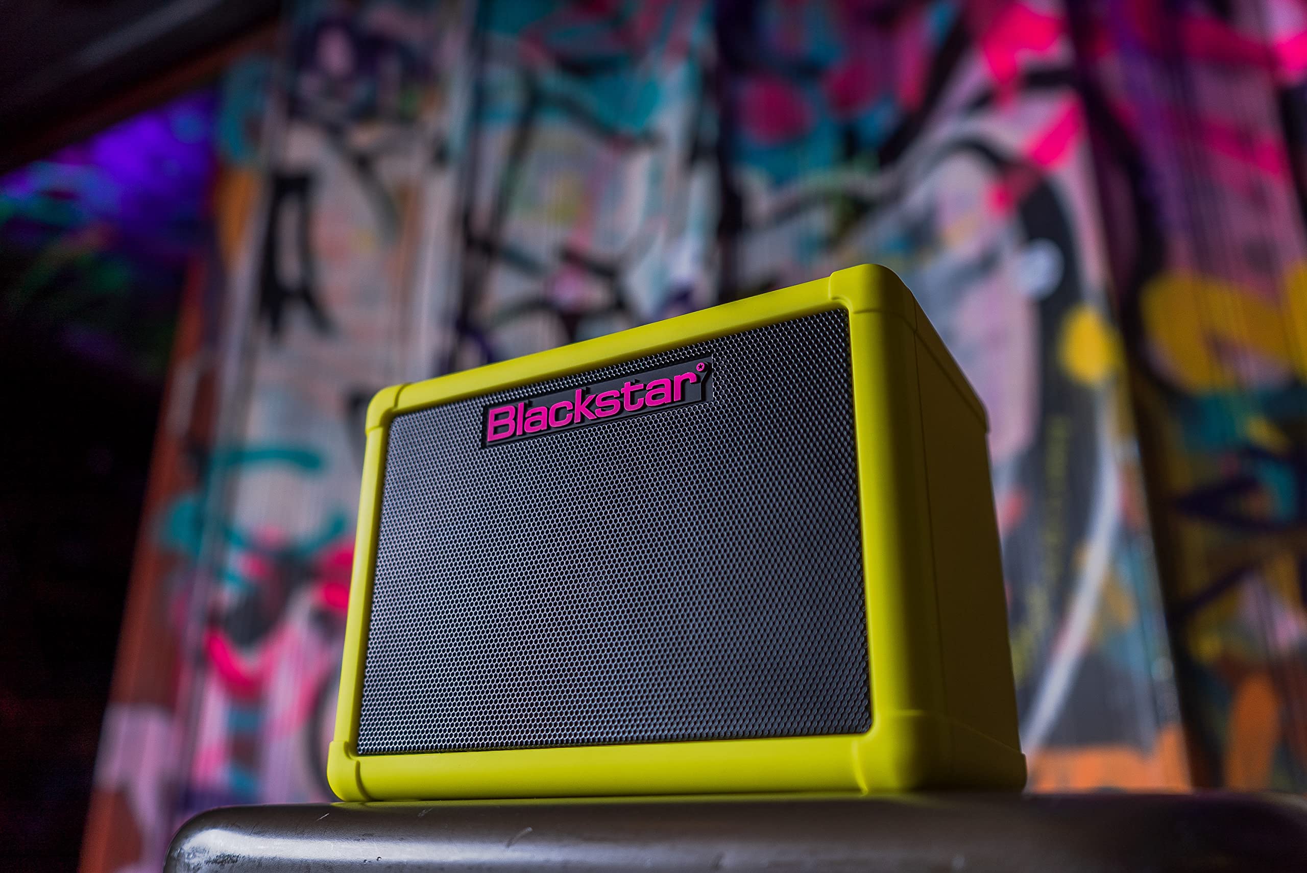 Blackstar Fly 3, 2 Electric Guitar Mini Amplifier, Neon Yellow (FLY3NSEYL)