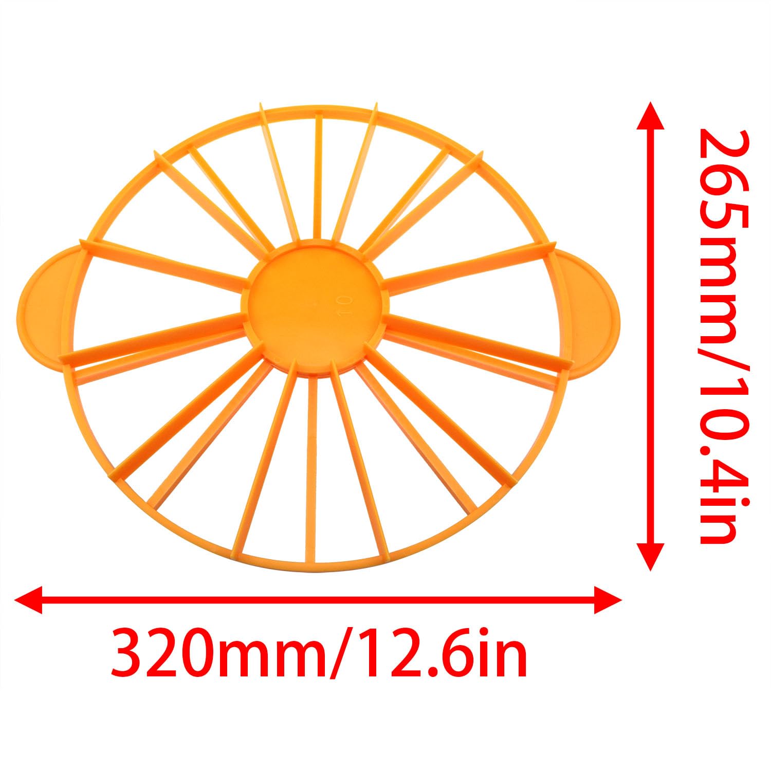 DJF For 10/12 Pieces of a 10-inch Diameter Cake, Round Double-sided Cake Portion Marker Cake Cutter Slicer Cake Slicer Cake Knife Cake Cutter Cheesecake Slicer For Uniform Slicing 1pcs