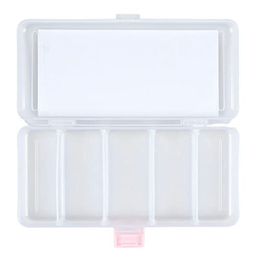 Craft County Clear Organizer Box with 5 Sets of Five Stackable Jars with Lid β 31 Pieces β Great for Diamond Art, Beads, Findings, Saving Space, and More!