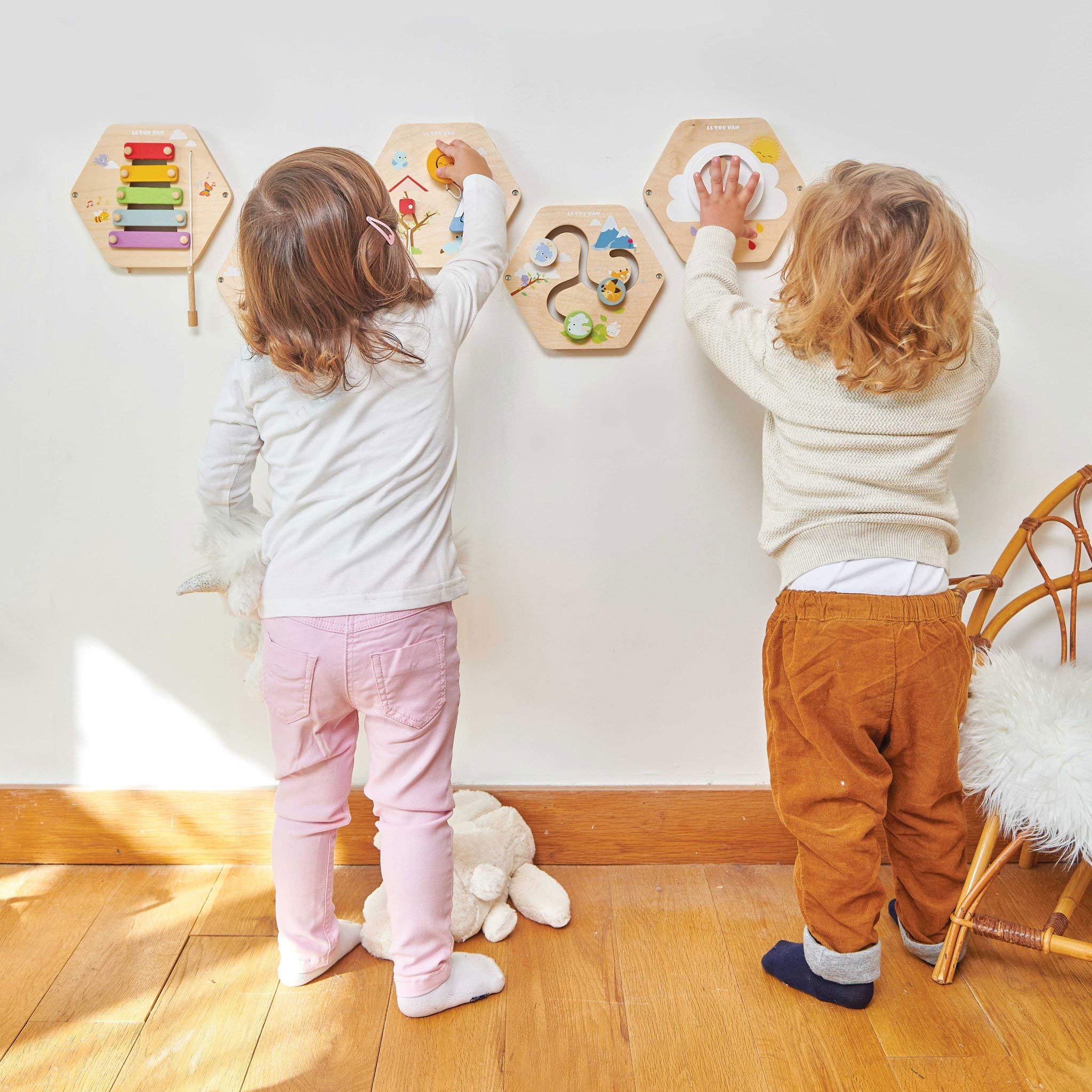 Le Toy Van Xylophone Activity Tile Premium Wooden Toys for Kids Ages 18 Months & Up