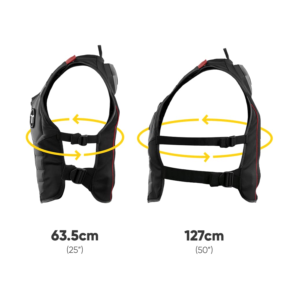 bHaptics TactSuit X16 — Haptic Vest with 16 Vibration Motors for VR — with Audio Accessories and Replacement Lining
