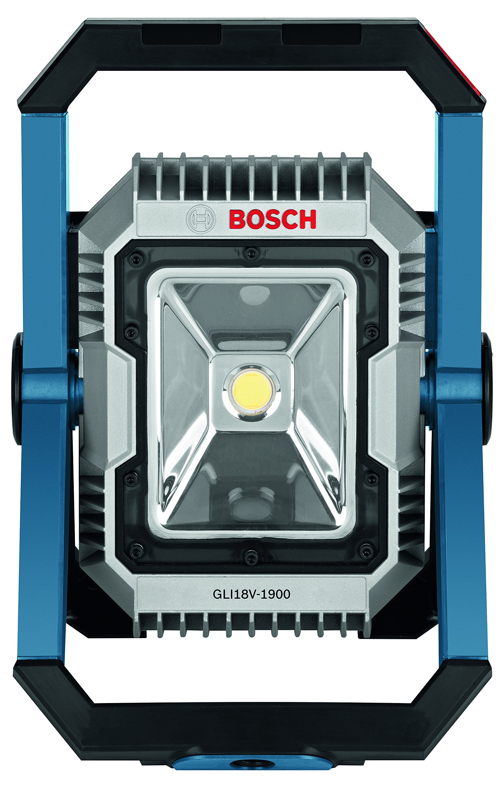 Bosch GBA18V80 CORE18V 8.0 Ah Performance Battery & GLI18V-1900N 18V LED Floodlight (Bare Tool), Blue,6 Ah