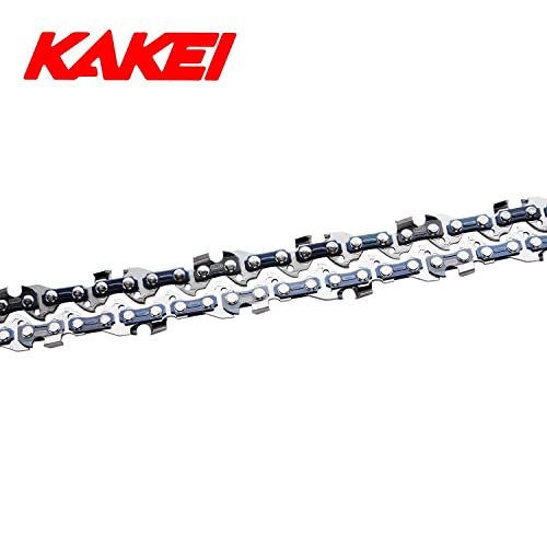 KAKEI 14 Inch Chainsaw Chain Fits Husqvarna 120, Echo CS-310, Ryobi RY3714-3/8" LP Pitch, 050" Gauge, 52 Drive Links, S52 (3 Chains)