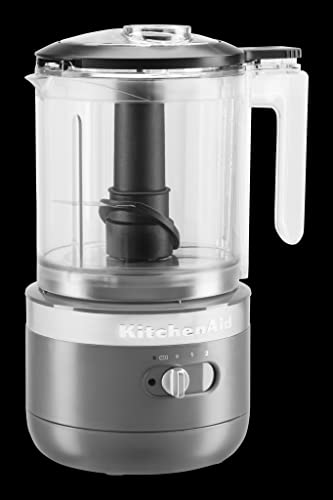 KitchenAid 5 Cup Cordless Food Chopper, Charcoal Grey