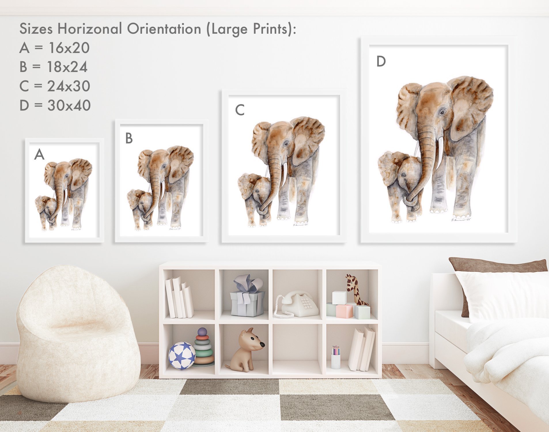 Baby Lion Nursery Print, African Safari Nursery Art, Brown, Beige - Various Sizes Available