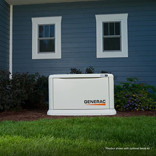 Generac 7209 24kW Air Cooled Guardian Series Home Standby Generator - Comprehensive Protection - Smart Controls - Versatile Power - Wi-Fi Connectivity - Real-Time Updates