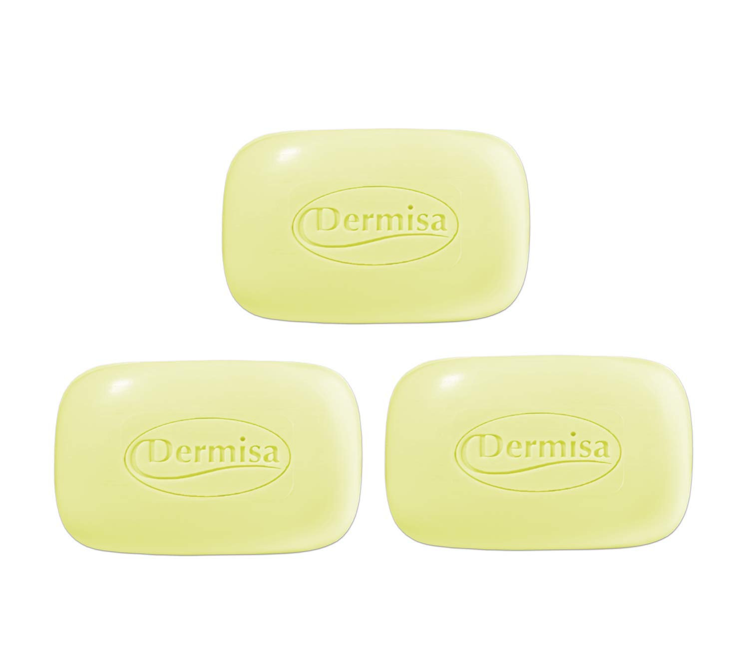 Dermisa Brightening Bar with Kojic Acid, Licorice Root, Bearberry Extract | NO PARABENS, NO SULFATES | 3 OZ | Pack of 3