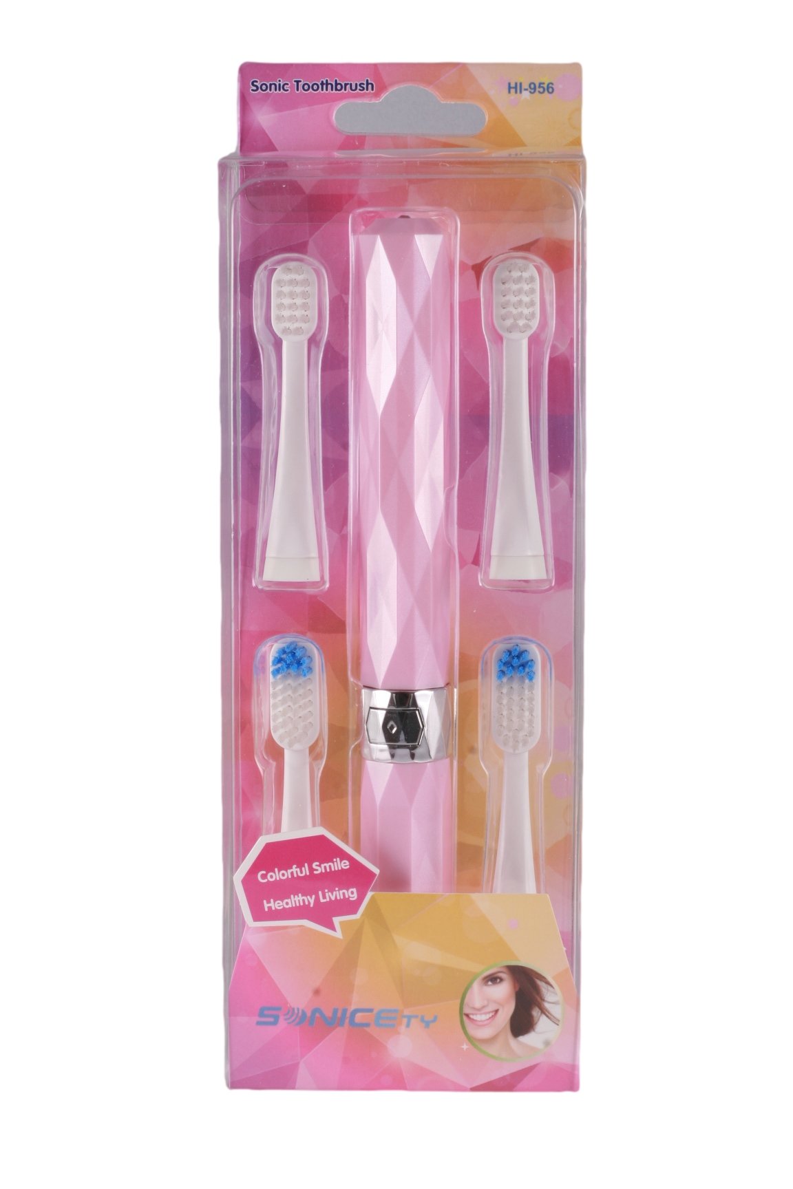 Sonicety Electric Toothbrush HI-956 Dream Pink (Portable/Travel Size)