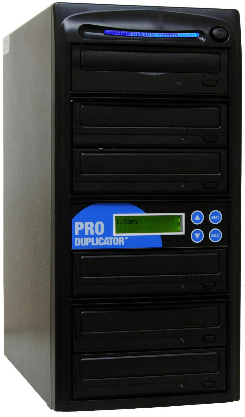 Produplicator 1 to 5 24X Burner CD DVD Duplicator - Standalone Copier Duplication Tower