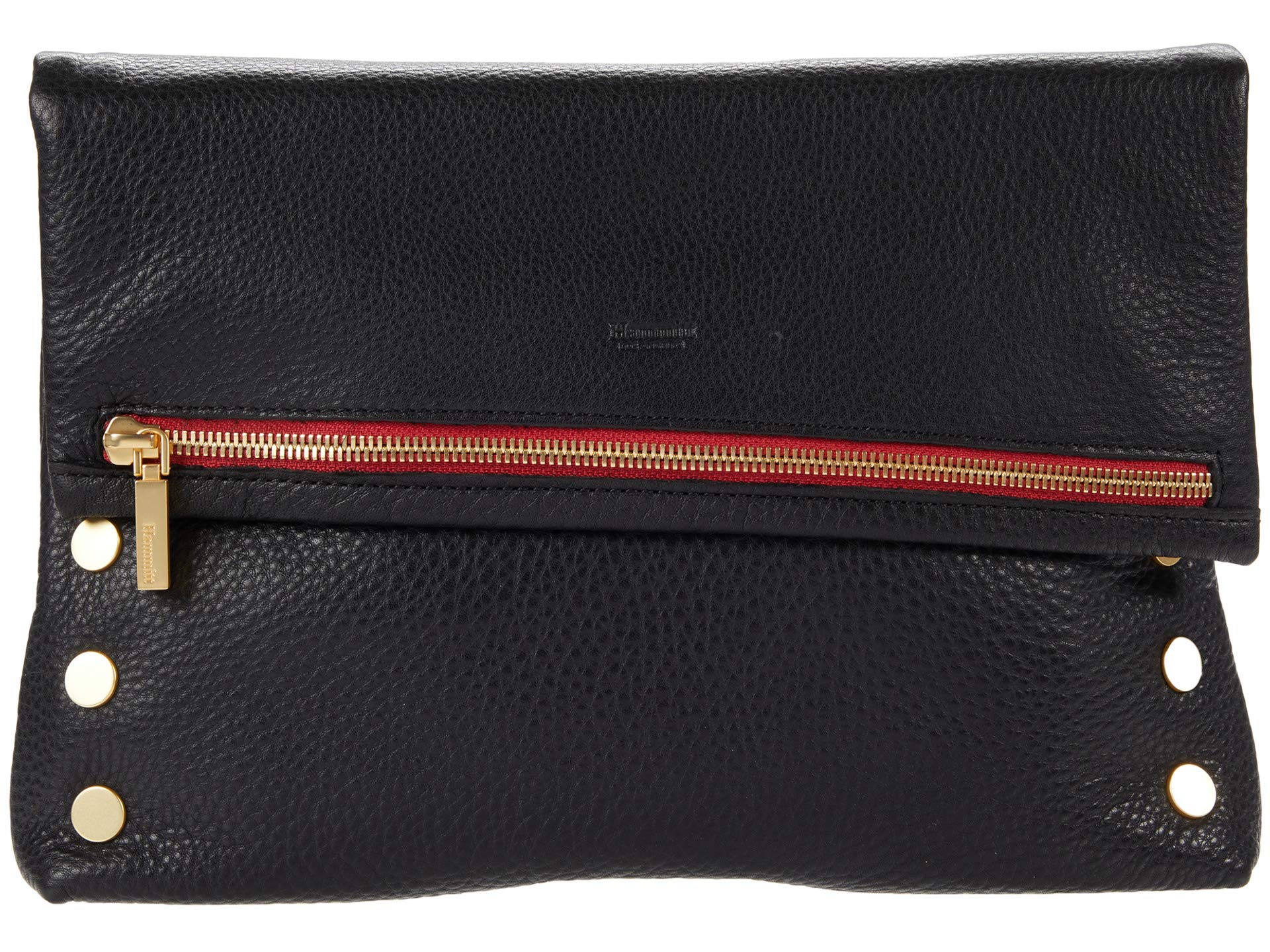 Hammitt VIP Large Black/Gunmetal R-Zip One Size