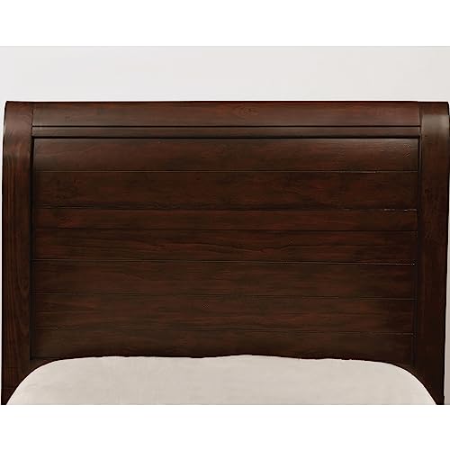 HOMES: Inside + Out Flinter Divan, Single, Brown Cherry