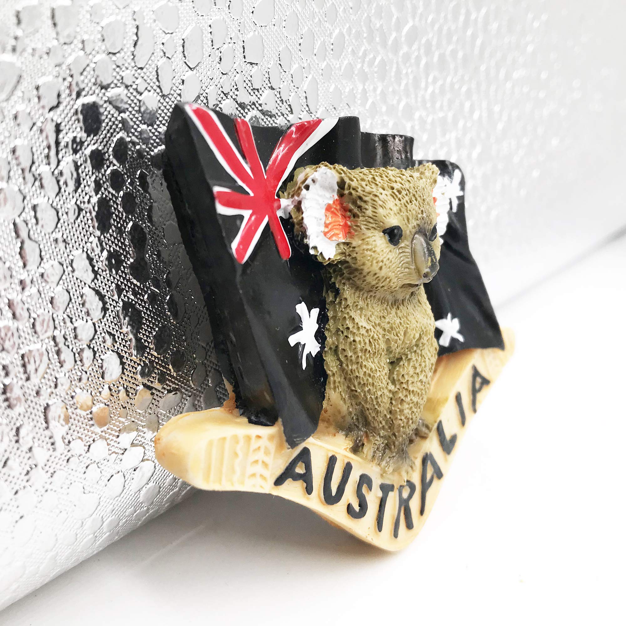 Australia 3D Koala Flag Fridge Magnet Tourist Souvenir Travel Sticker,Australia Refrigerator Magnet,Home and Kitchen Decoration Collection from China