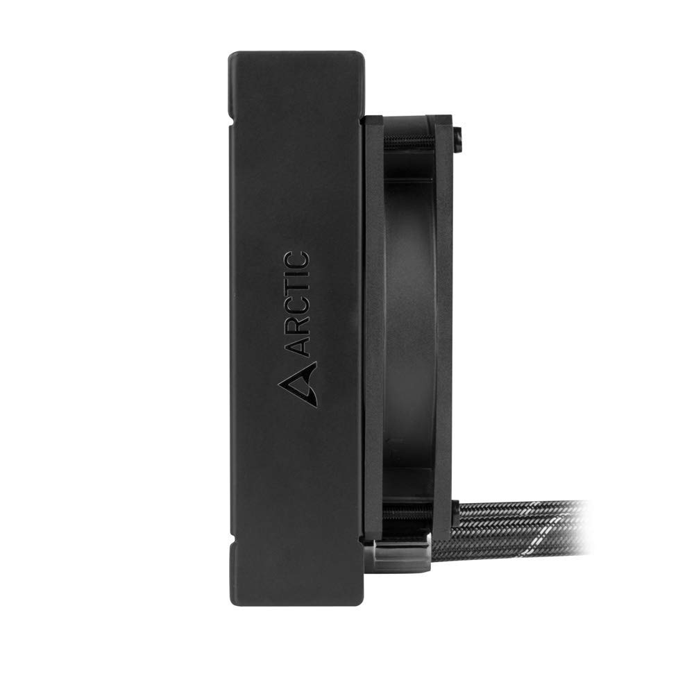 ARCTIC Liquid Freezer II 120 - Multi Compatible All-in-One CPU AIO Water Cooler, Compatible with Intel & AMD, Efficient PWM Controlled Pump, Fan Speed: 200-1800 RPM, LGA1700 Compatible - Black