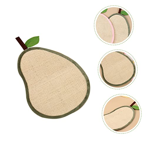 Cat Scratching Post Pets Toys House Toy Cat Sofa Protector Cat Scratcher Mat Natural Sisal Cat Scratcher Kitten Scratching Pad Kitten Scratch Plaything Cat Scratch Plaything Green
