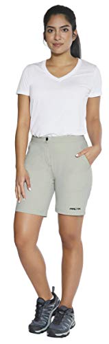 Arctix Women's Trailing Hiking Shorts, Stone, 2X