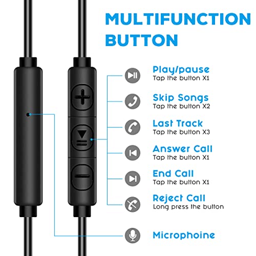 Earphones Wired in Ear Headphones Earbuds for iPhone 14/14 Pro Max /13/13 Pro Max/ 12/12 Mini 11 Pro/11 Pro Max Headphones
