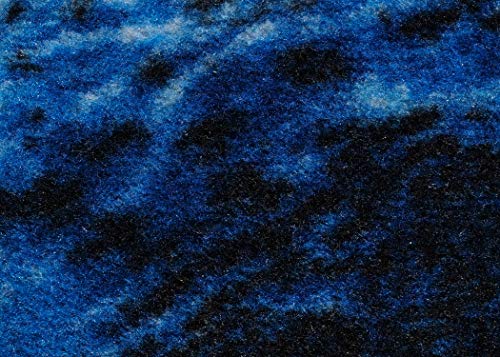 Garland Rug Mossy Oak Elements Aqua Camouflage 6 Ft. X 9 Ft. Area Rug Ideal for Living Rooms & Hallways, Stylish & Durable for High-Traffic Areas