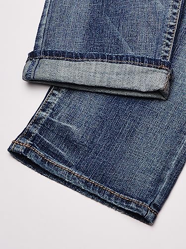 Silver Jeans Co. Men's Zac Relaxed Fit Straight Leg Jeans, Light Indigo, 34W x 32L