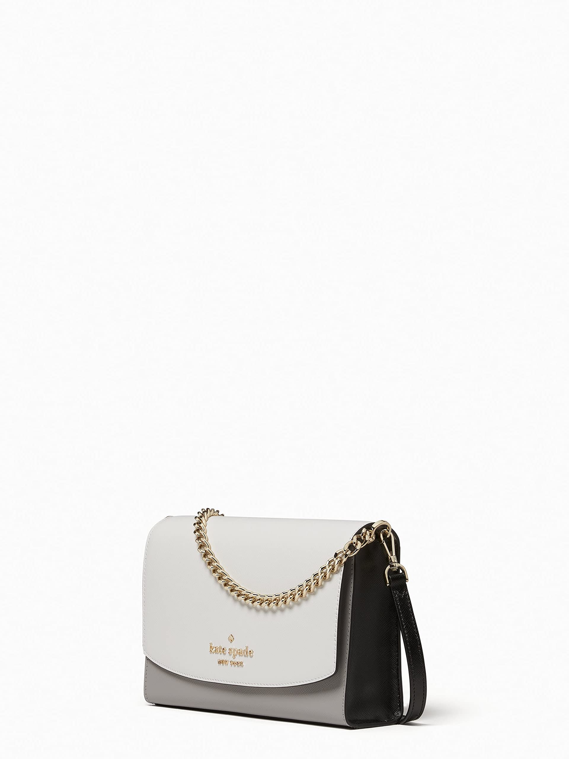 Kate Spade New York Cameron Street Chain 3 in 1 Clutch Shoulder Bag Crossbody Bag, Nw Gray Multi