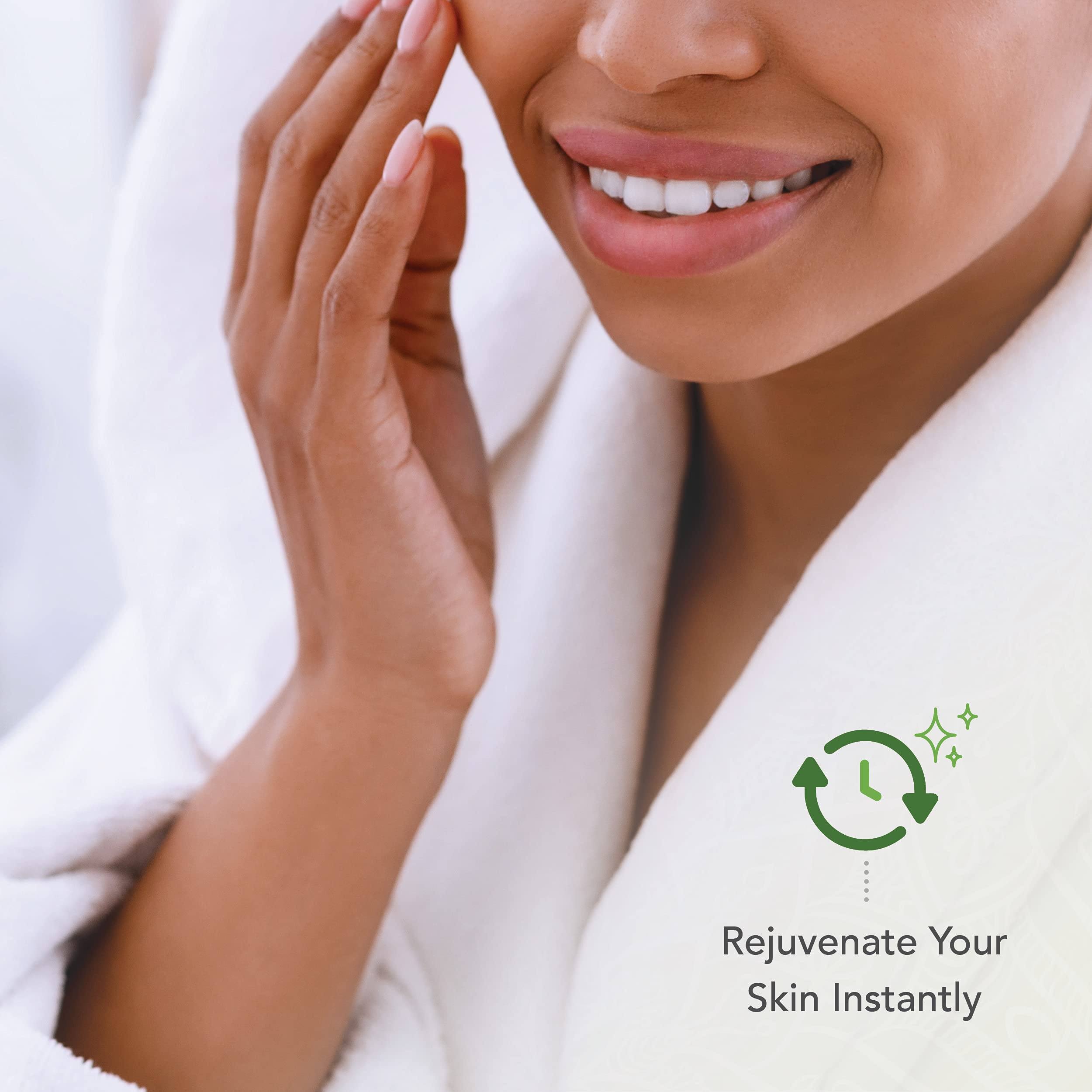 Sudden Change Green Tea Facial Mask β Diminish Wrinkles, Puffiness & More - Improve Texture, Purify Pores & Remove Excess Oil β Made with Antioxidants - Cooling Sensation for Relaxation (3.4 oz)