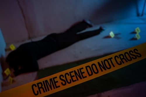 Crime Scene Do Not Cross Barricade Tape 3 X 100 • Bright Yellow with a Bold Black Print • 3 in. Wide for Maximum Readability • Tear Resistant
