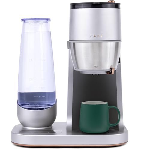 Café Specialty Grind and Brew Coffee Maker | Single-Serve Option | 10-Cup Thermal Carafe| WiFi Enabled Technology | Smart Home Kitchen Essentials | SCA Certified, Barista-Quality Brew