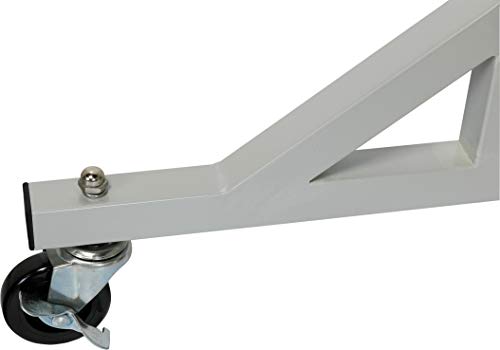 Simple Houseware Industrial Grade Z-Base Garment Rack, 400lb Load with 62in extra long bar