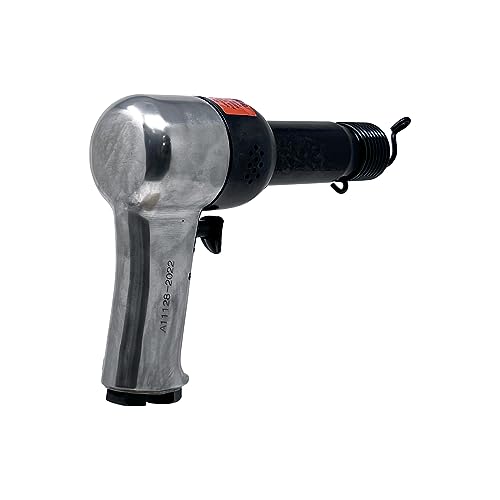 Chicago Pneumatic CP717 - Air Hammer, Welding Equipment Tool, Construction, Heavy Duty, 0.498 Inch (12.7mm), Round Shank, Stroke 2.68 in / 68 mm, Bore Diameter 0.75 in / 19 mm - 1800 Blow Per Minute